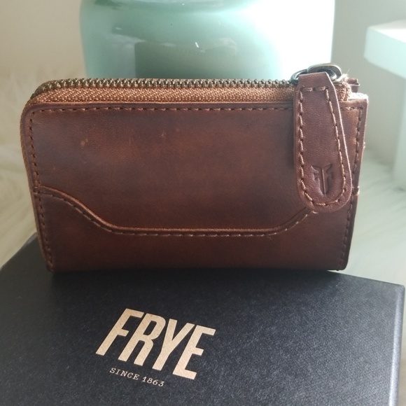 Frye | Bags | Frye Melissa Small Leather Zip Wallet | Poshmark